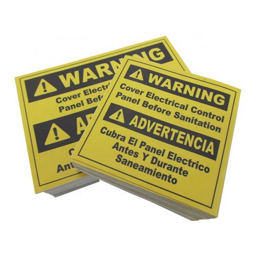 High-Visibility Safety Labels — Prevent Accidents
